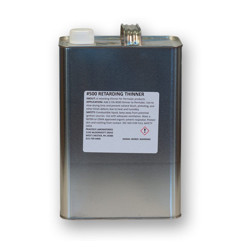 #281 Standard Cold/Hot Thinner - Peacock Laboratories, Inc.