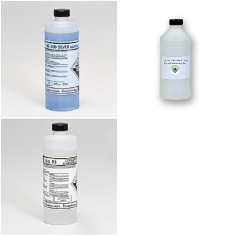 He-400 2-Part Silvering Series Kits - Peacock Laboratories, Inc.