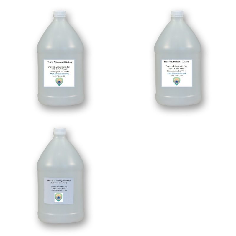 He-400 2-Part Silvering Series Kits - Peacock Laboratories, Inc.