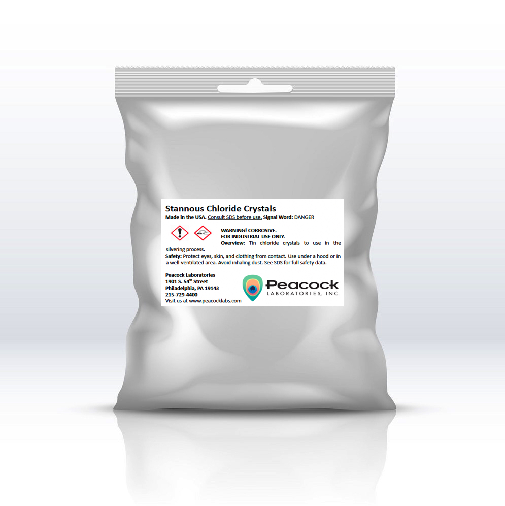 Stannous Chloride Crystals - Peacock Laboratories, Inc.