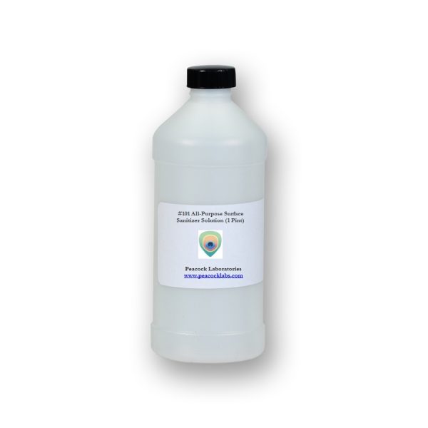 #101 All-Purpose Surface Sanitizer Solution - Peacock Laboratories, Inc.
