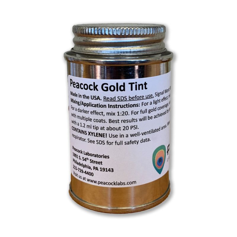 Peacock Gold Tint - Peacock Laboratories, Inc.