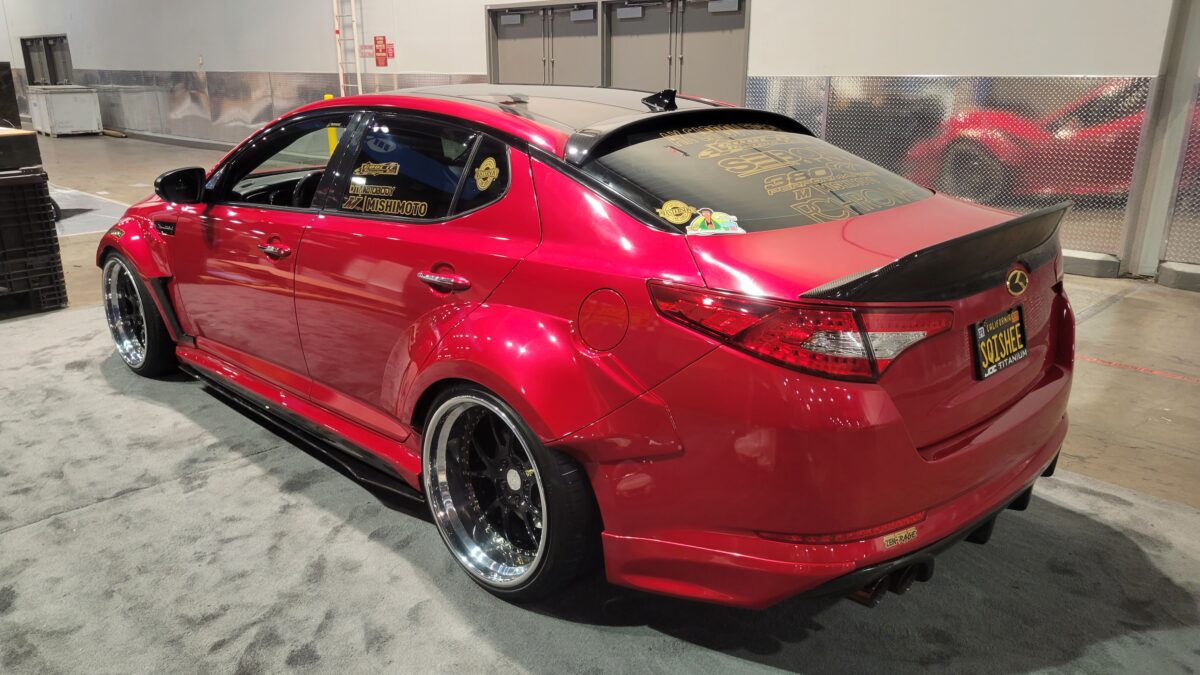 Customized Car at SEMA - Peacock Laboratories, Inc.